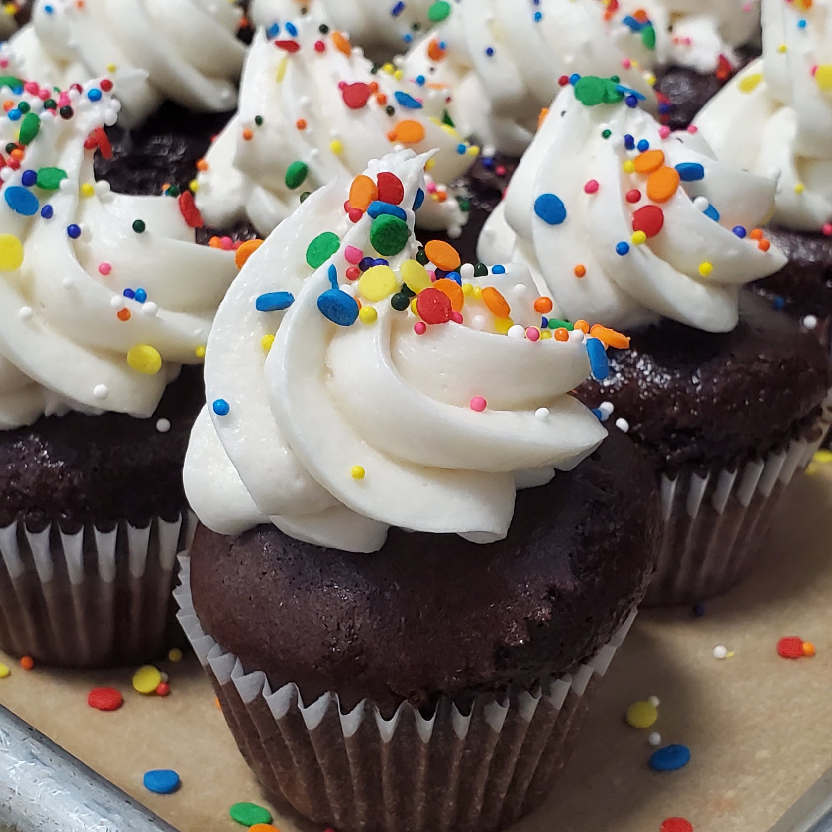 Chocolate Mini Cupcakes | Artisan-Crafted Gluten-Free – Mariposa Baking ...