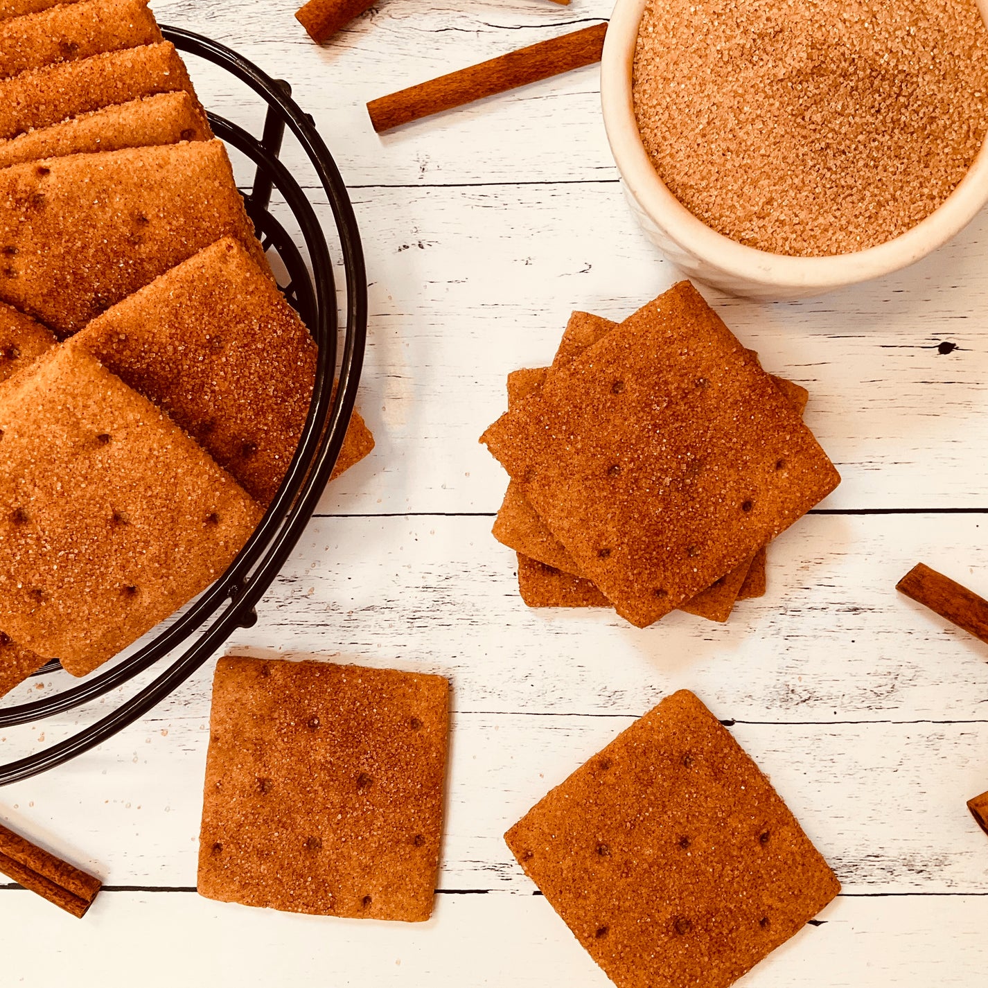 Cinnamon Sugar Grahams | Artisan-Crafted Gluten-Free – Mariposa Baking ...